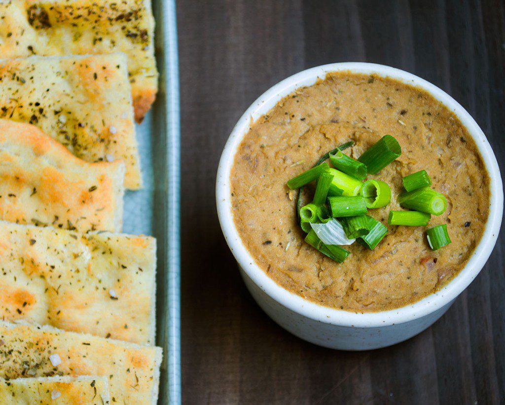 French Onion & Roasted Garlic Pâté » Vegan Food Lover